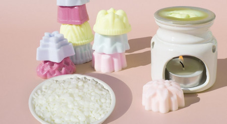 Hacer cera perfumada para derretir con los materiales de Gran Velada